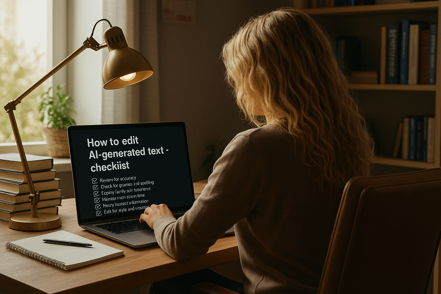 How to edit AI-generated text – checklist - ROI4CIO Blog