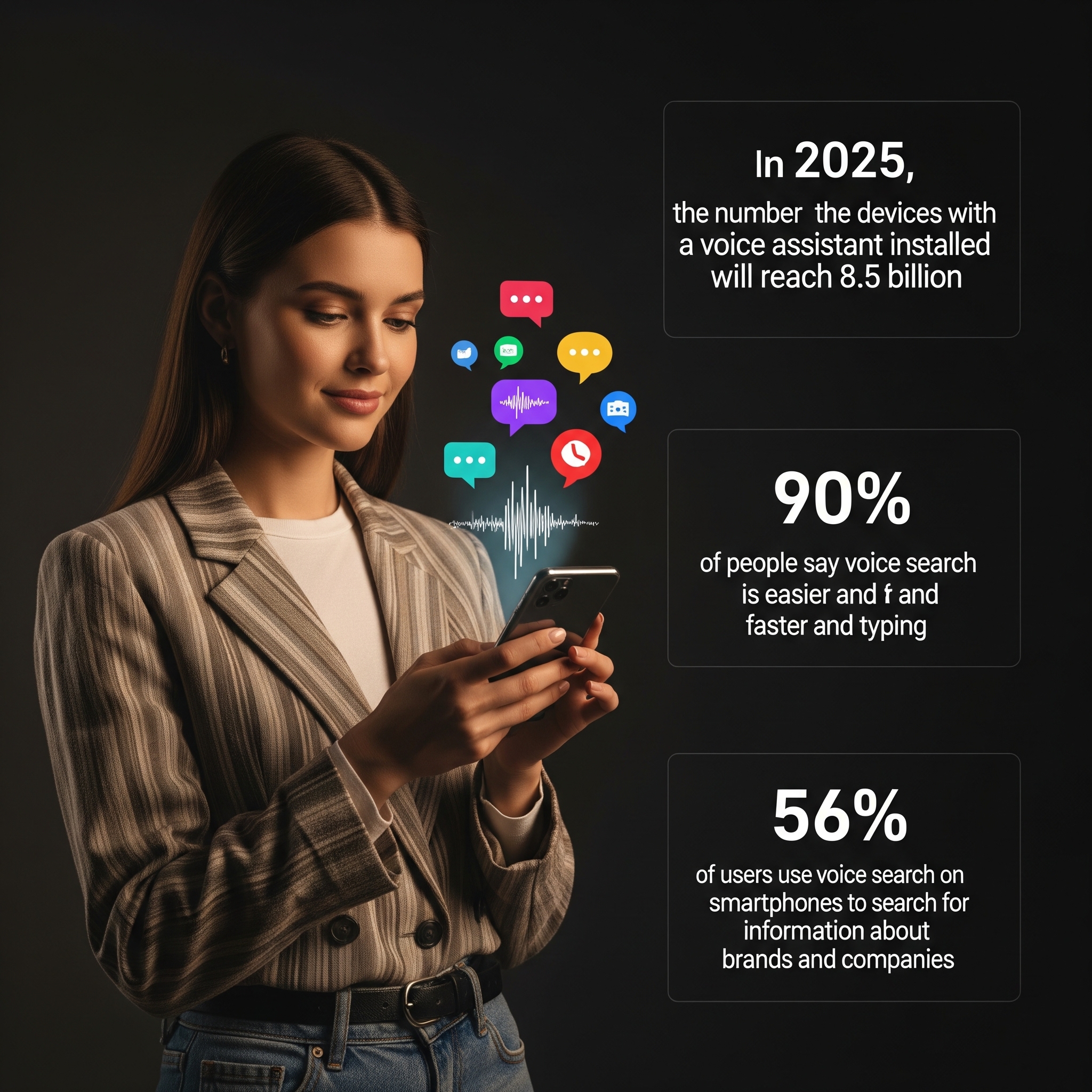 Interesting statistics about voice search | Pitch Avatar