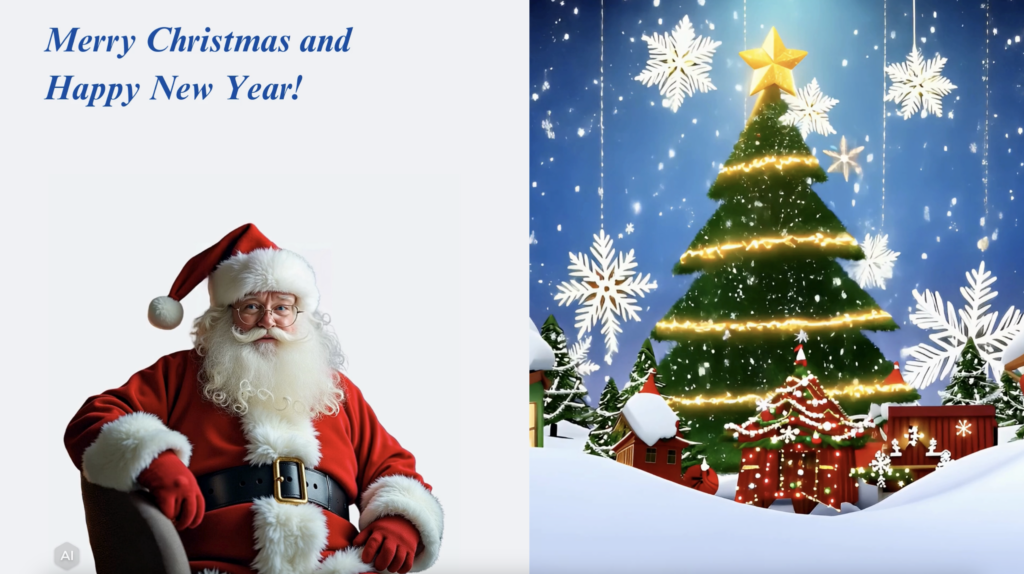 Send Holiday Cheer in 1 Minute with AI Santa Greeting Card!