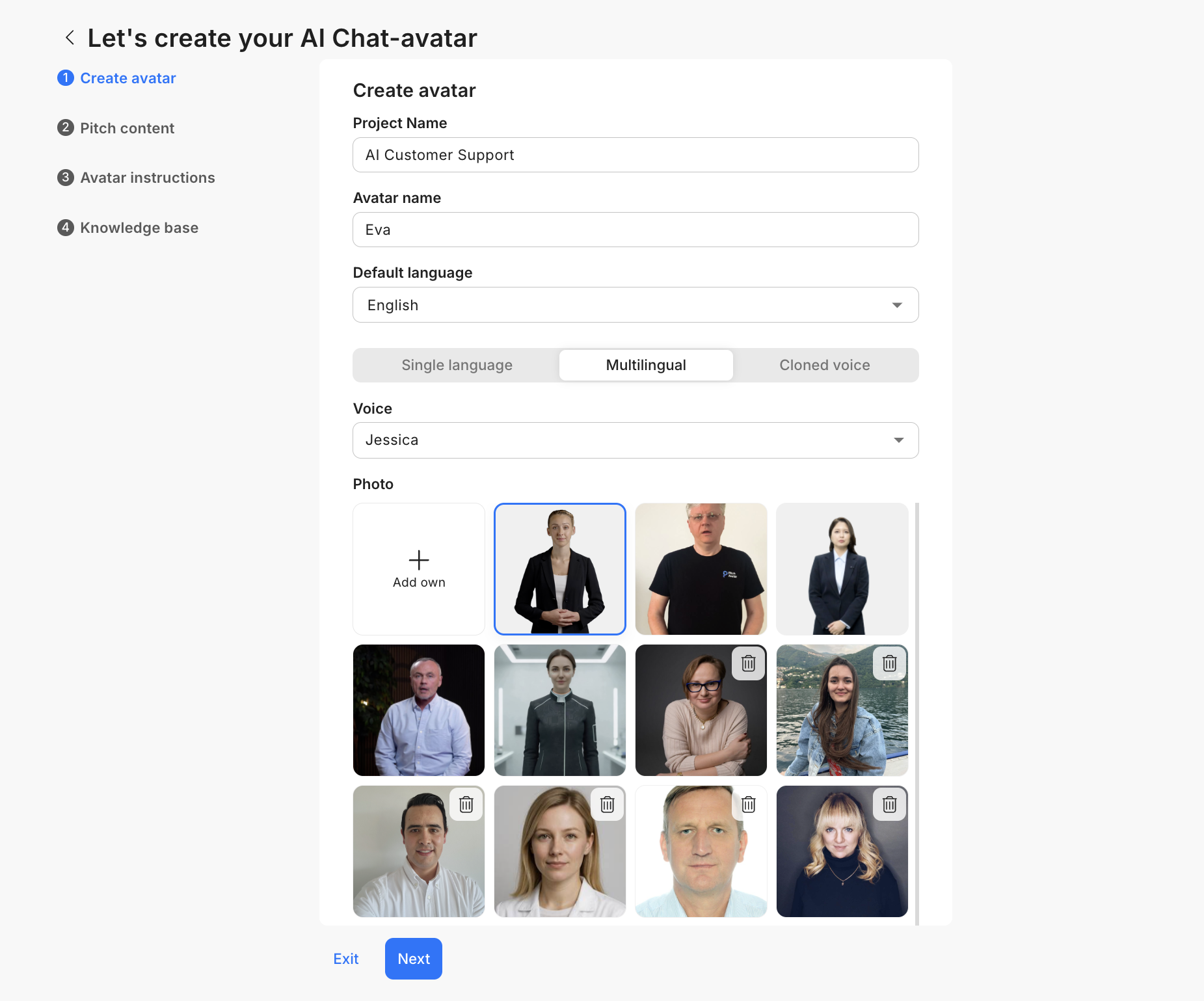 AI Chat-avatar: How to Create & Configure | Pitch Avatar