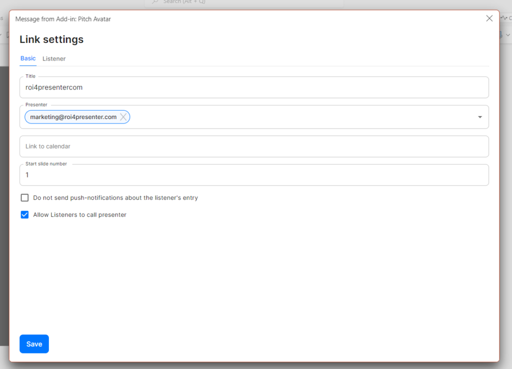 Integration with PowerPoint | Pitch Avatar