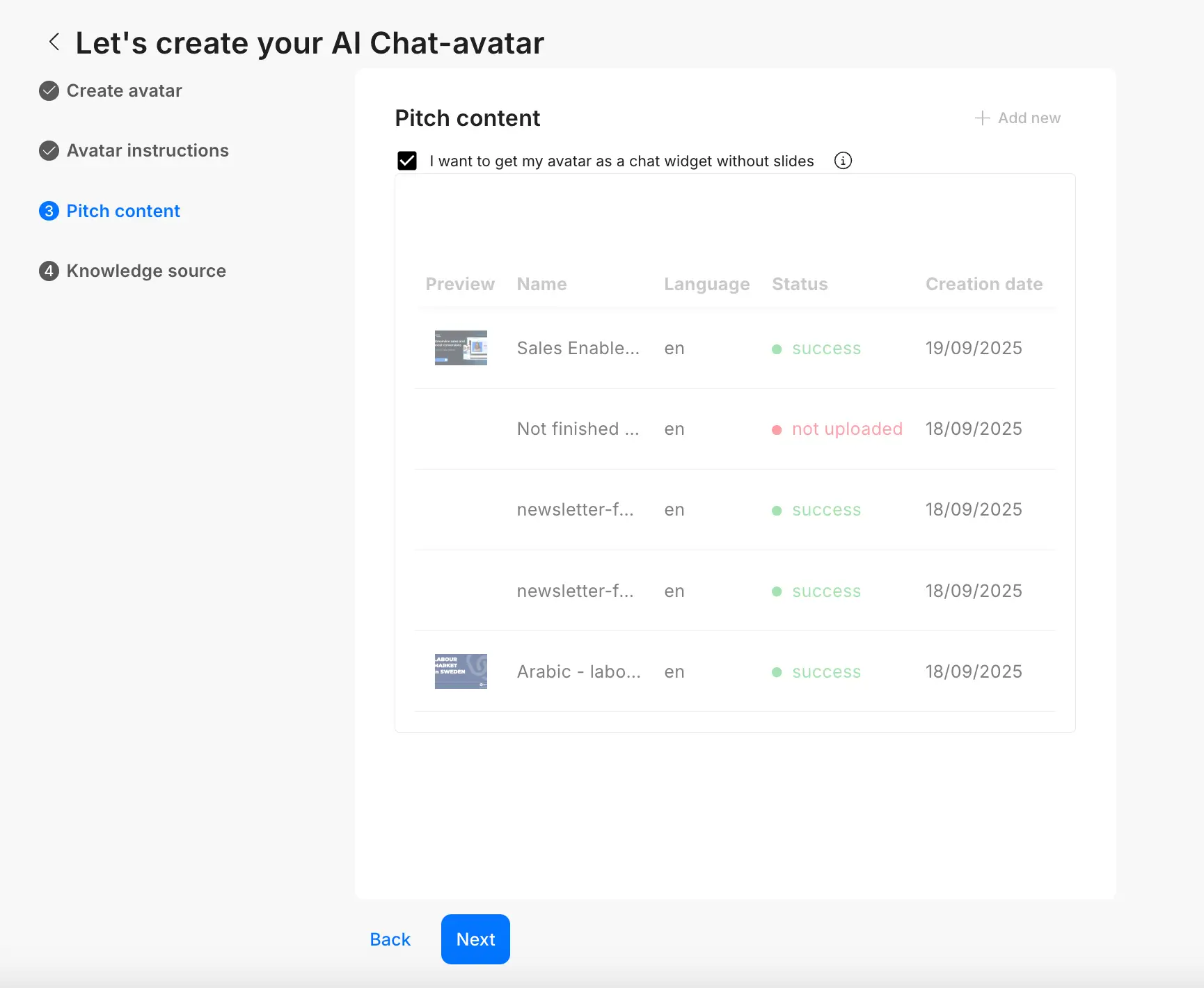 How to create Chat-avatar as a widget | Pitch Avatar