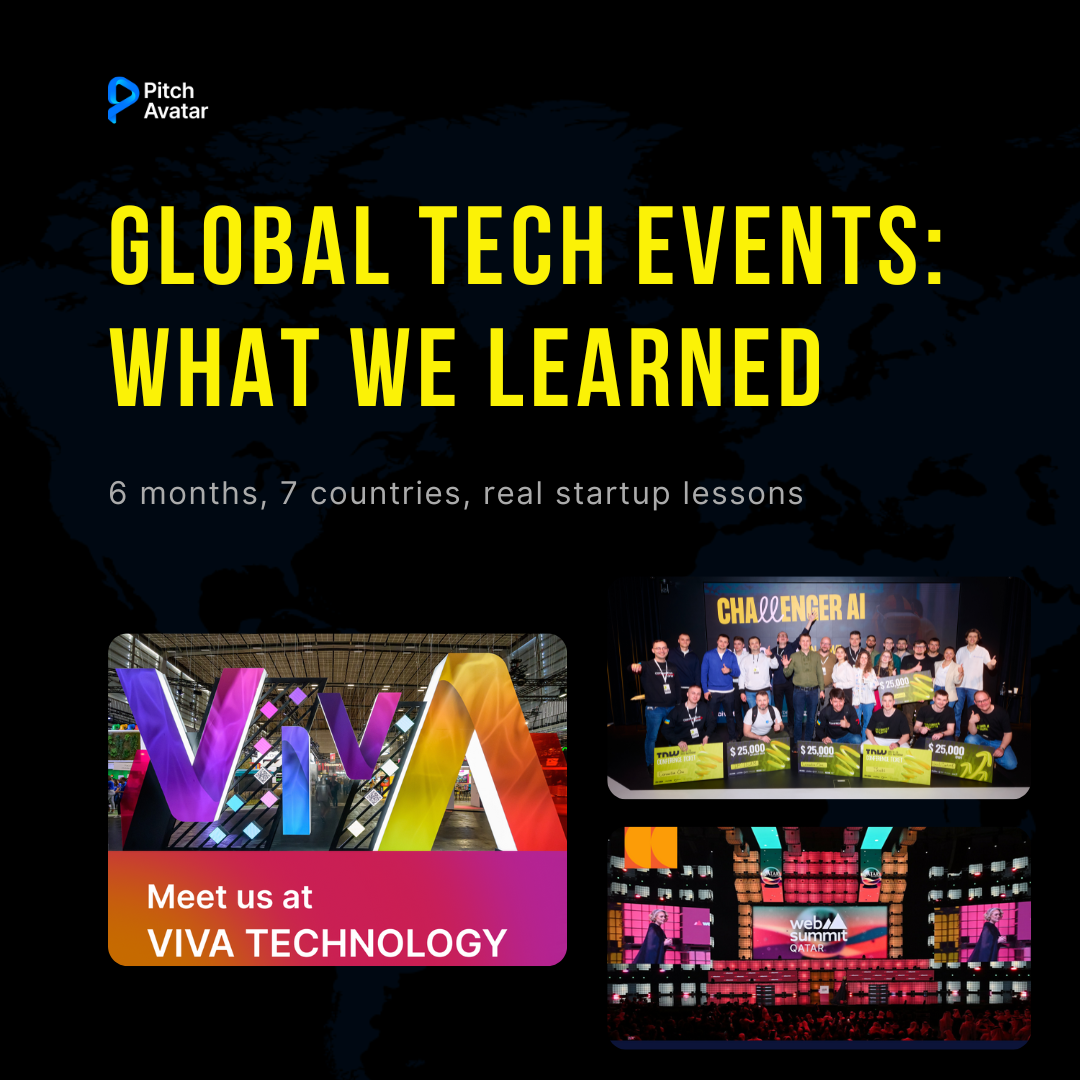 Behind the booth: Showing Pitch Avatar around the world | Pitch Avatar